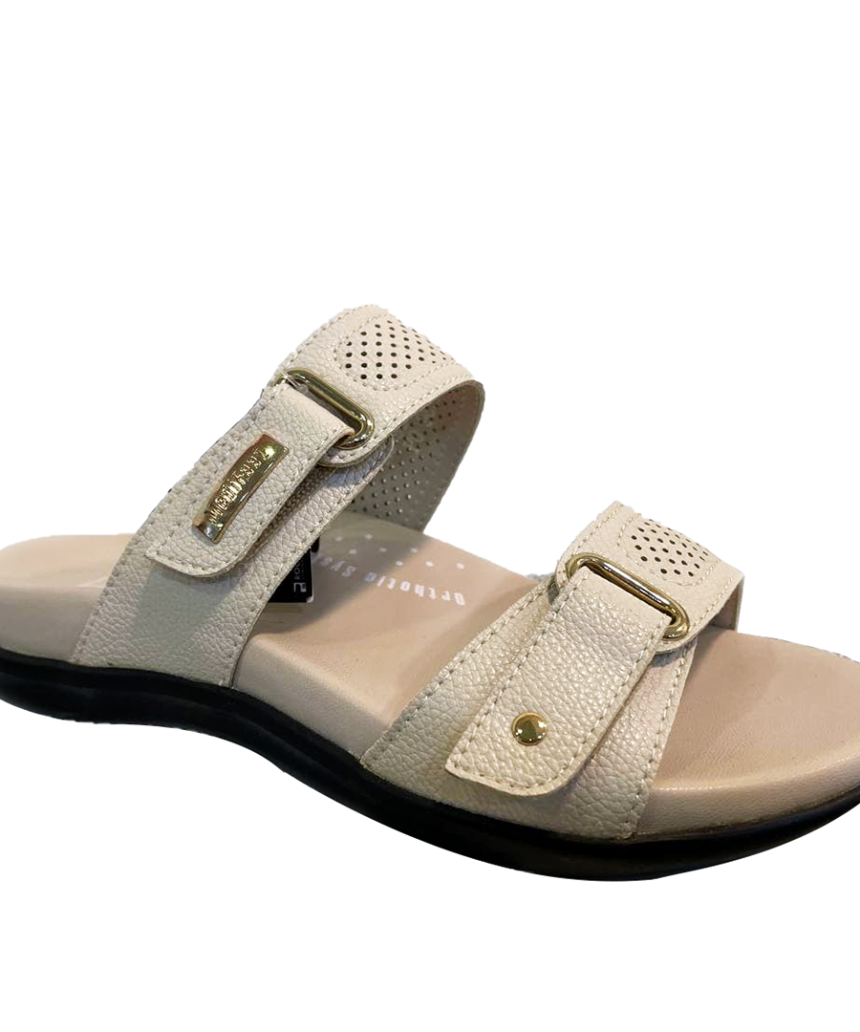 BROAD DOUBLE BAND SANDALS - MediFeet